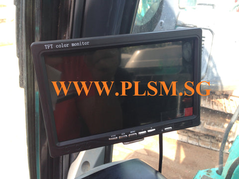 A02. APPROVED REVERSE CAMERA WITH LCD SCREEN FOR HYDRAULIC EXCAVATORS ...