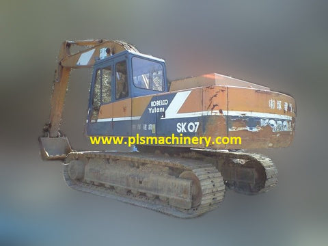 R04. SK07N2 KOBELCO EXCAVATOR FOR RENTAL LOAD INDICATOR (ARMCRANE), HY ...
